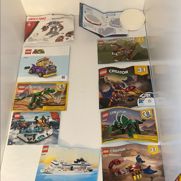 Lego | Toys | Lego Bundle Of Booklets You Get What Is Pictured | Poshmark